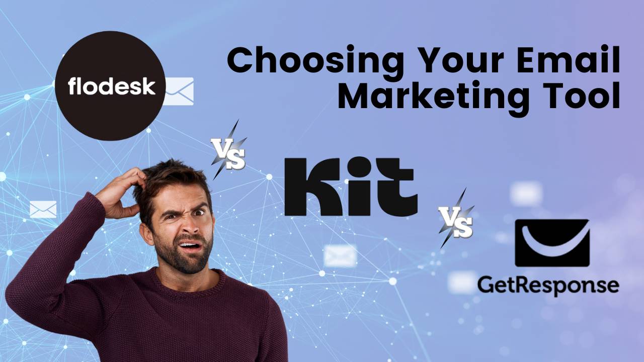 Email Marketing: FloDesk vs. Kit vs. GetResponse for Solopreneurs