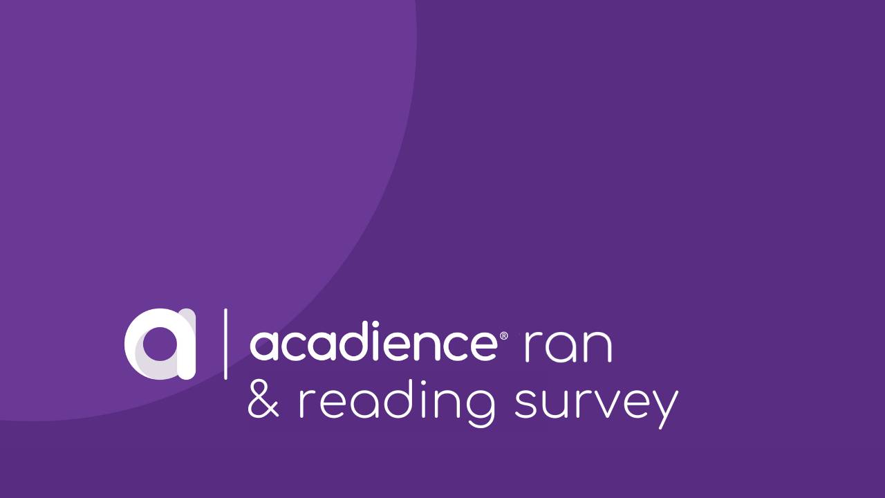 Acadience Reading Survey and RAN Workshop Bundle