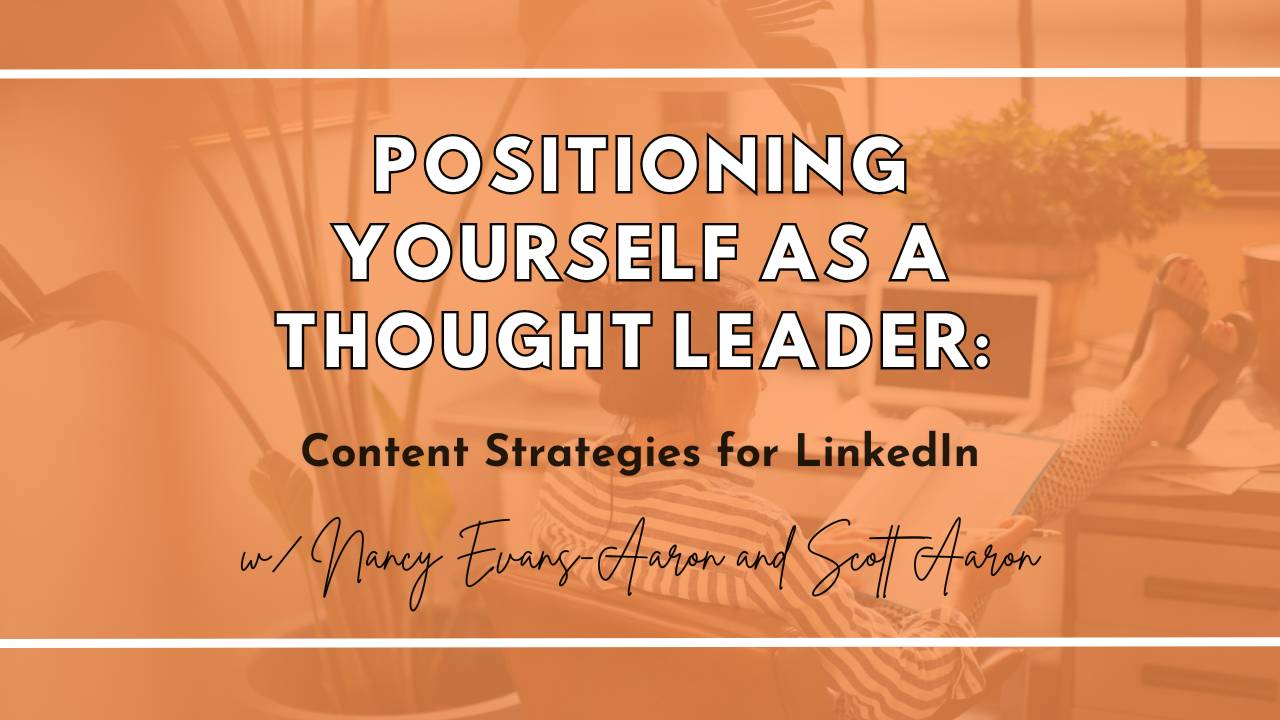 Positioning Yourself as a Thought Leader