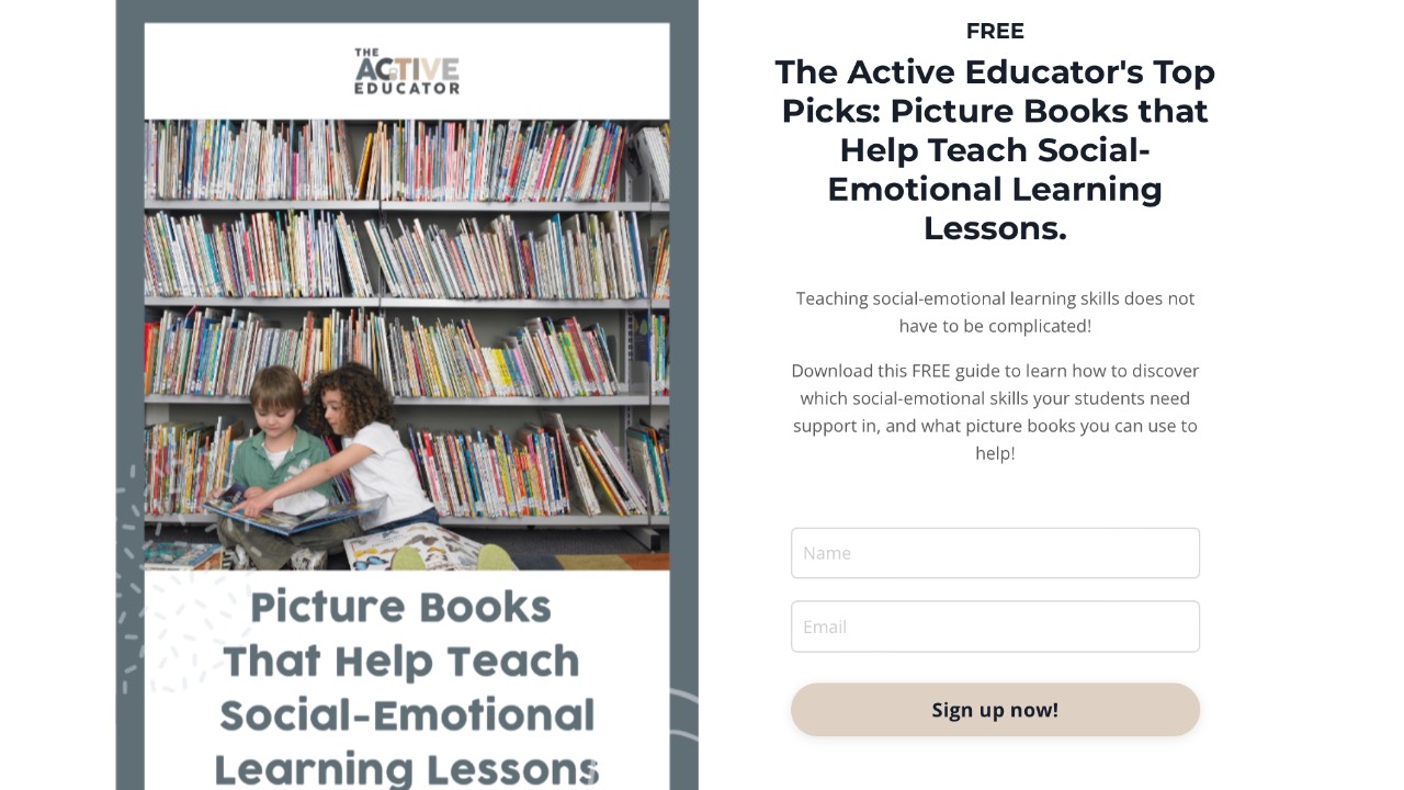 SEL Picture Books List Guide