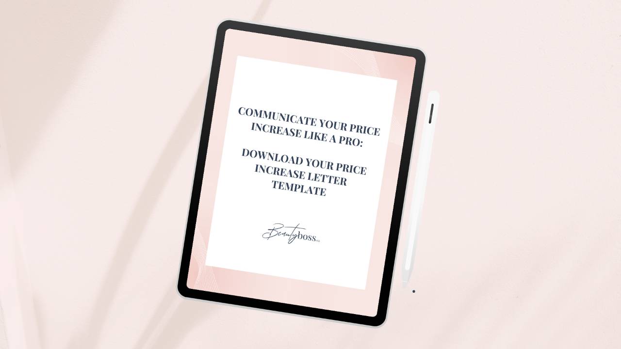 Price Increase Letter Template
