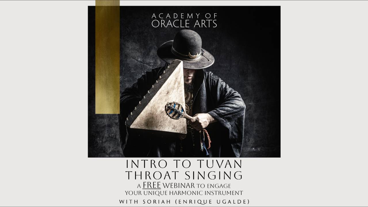 Join Us! Intro to Tuvan throat singing FREE webinar with SoRIAH