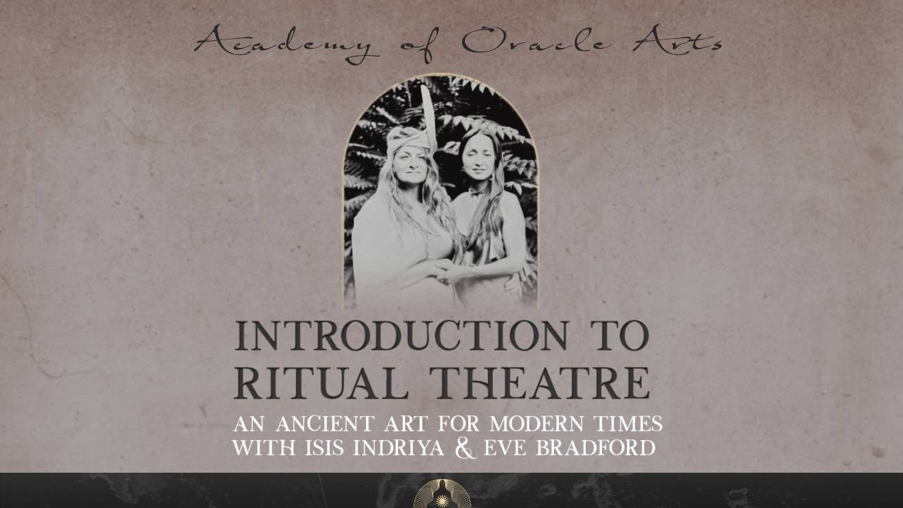 Art of Ritual Theater Webinar