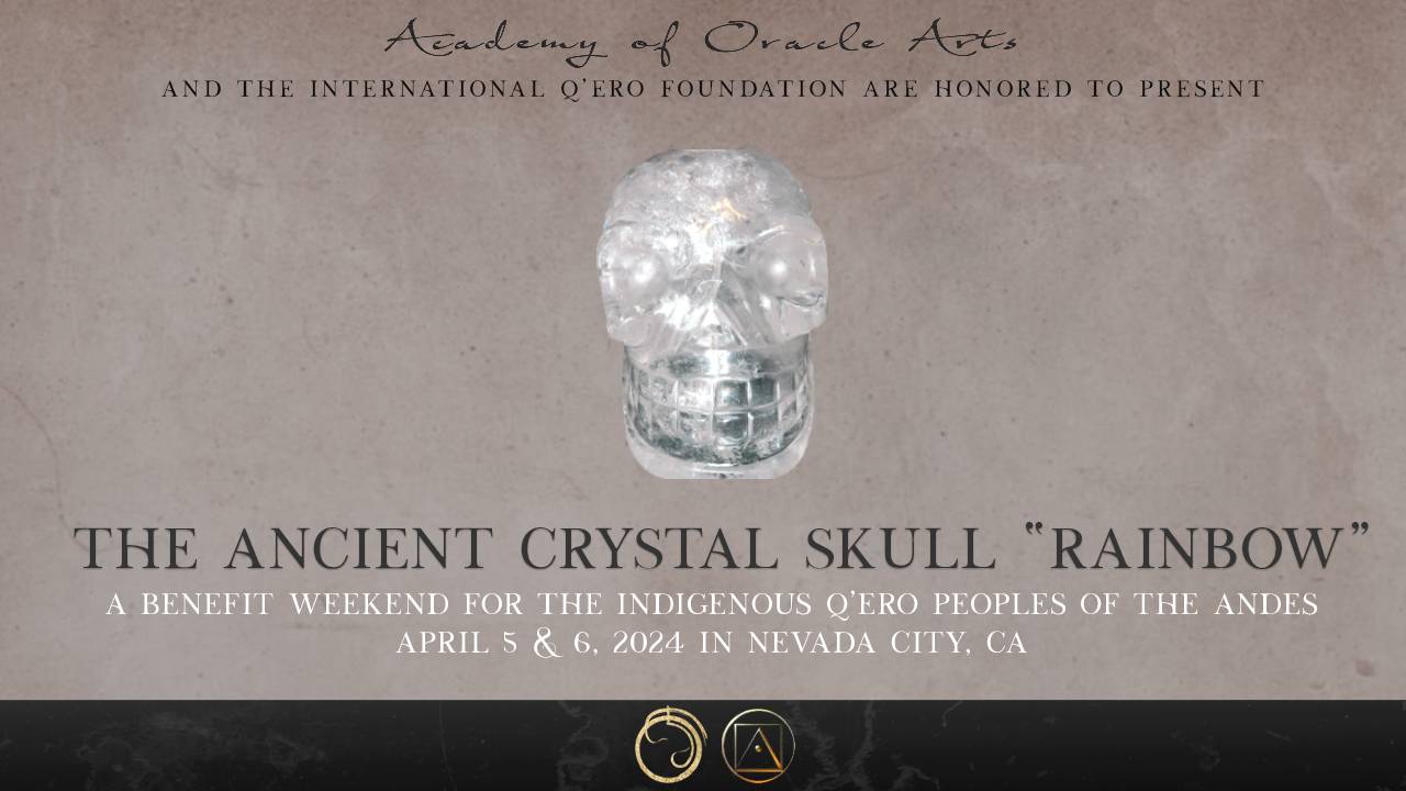 Ancient Crystal Skull "Rainbow" Gathering April 2024