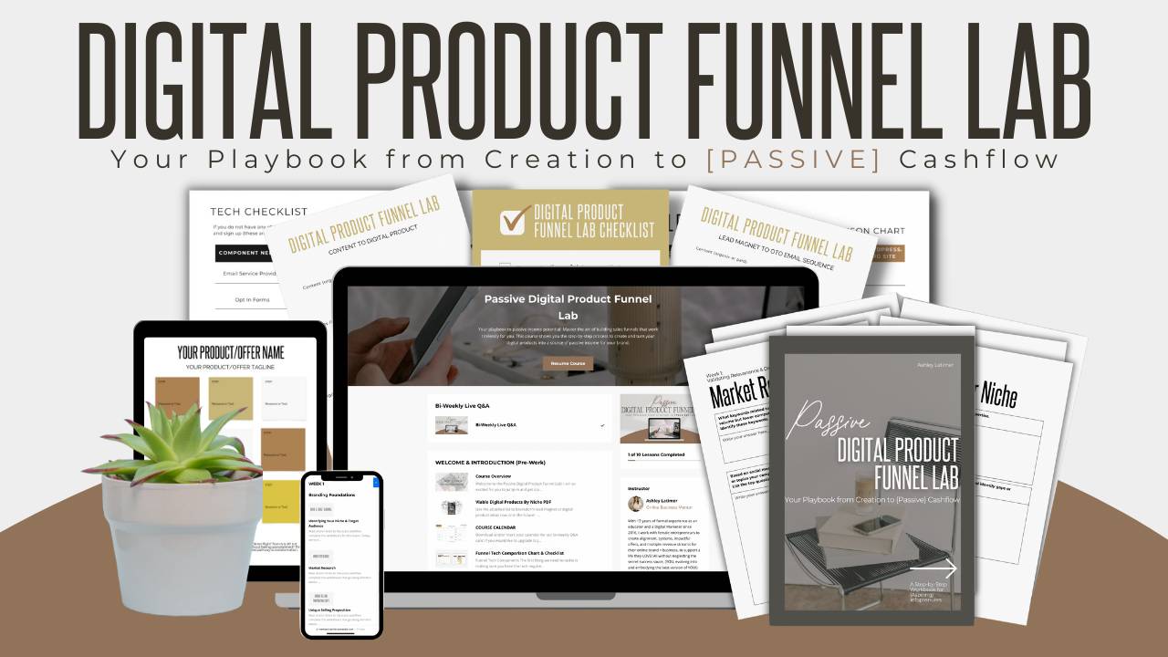Passive Digital Product Funnel Lab
