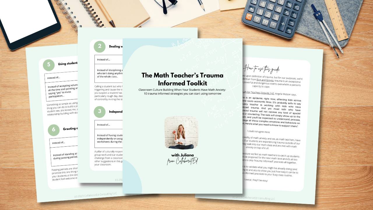 Math Anxiety Toolkit