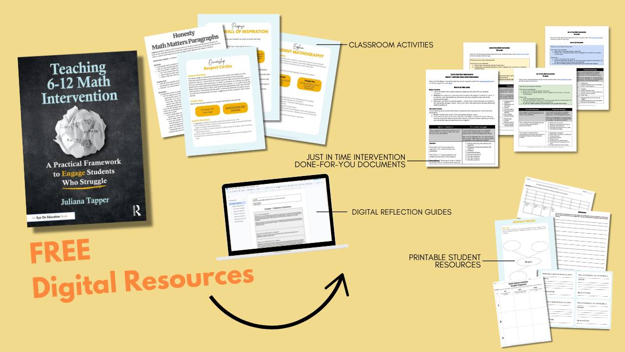 Teaching 6-12 Math Intervention Resources