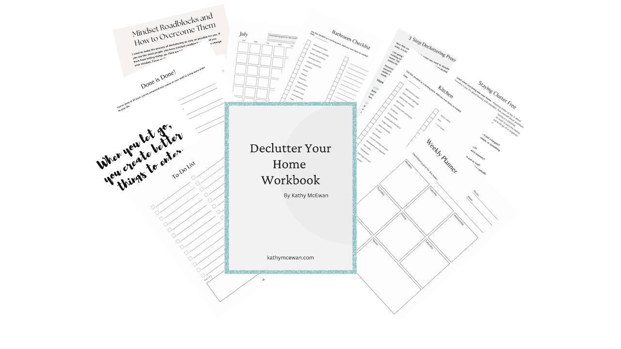 How to Declutter Your Home Workbook SP