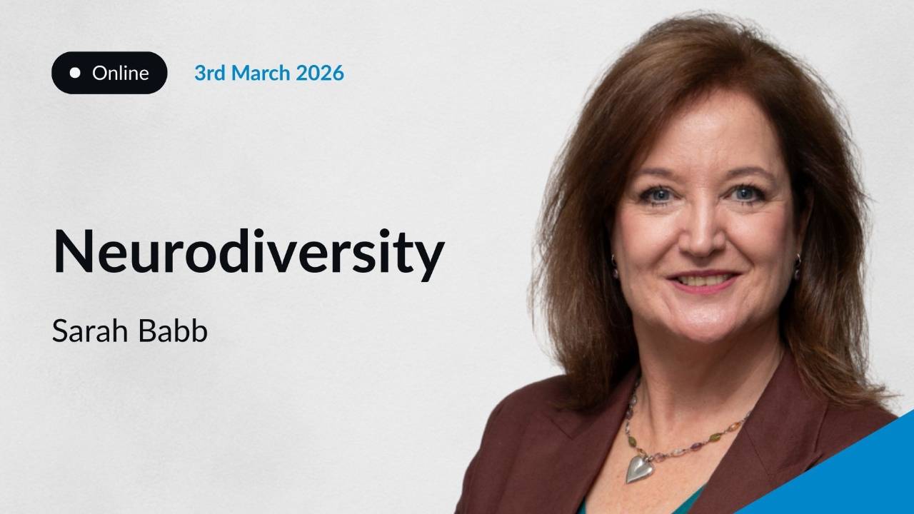 Live Recipe: Neurodiversity with Dr Sarah Babb