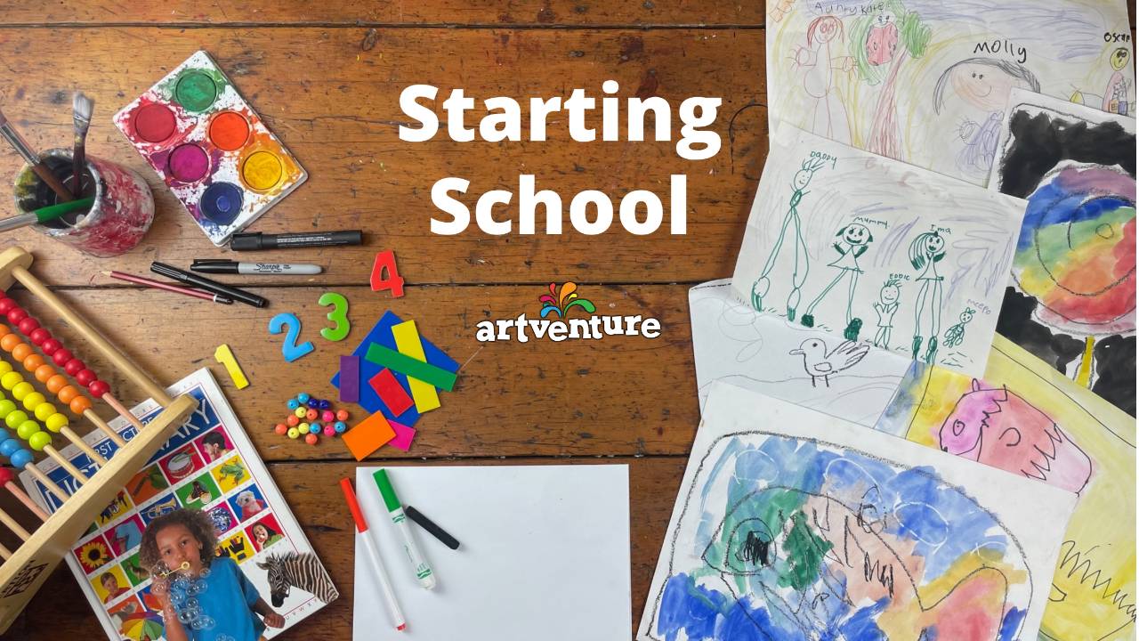 Starting School and art's role for kids