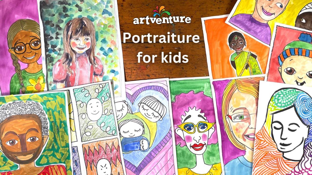 Portrait Drawing for Kids: Creative Lessons in Expression & Confidence