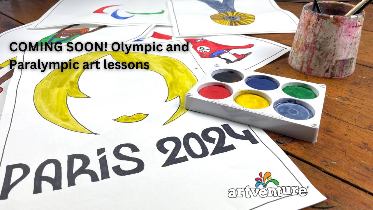 Coming soon! Olympic and Paralympic art lessons - PARIS 2024