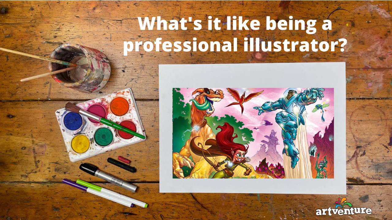 How to Become a Professional Illustrator: Tips from Dave Follett