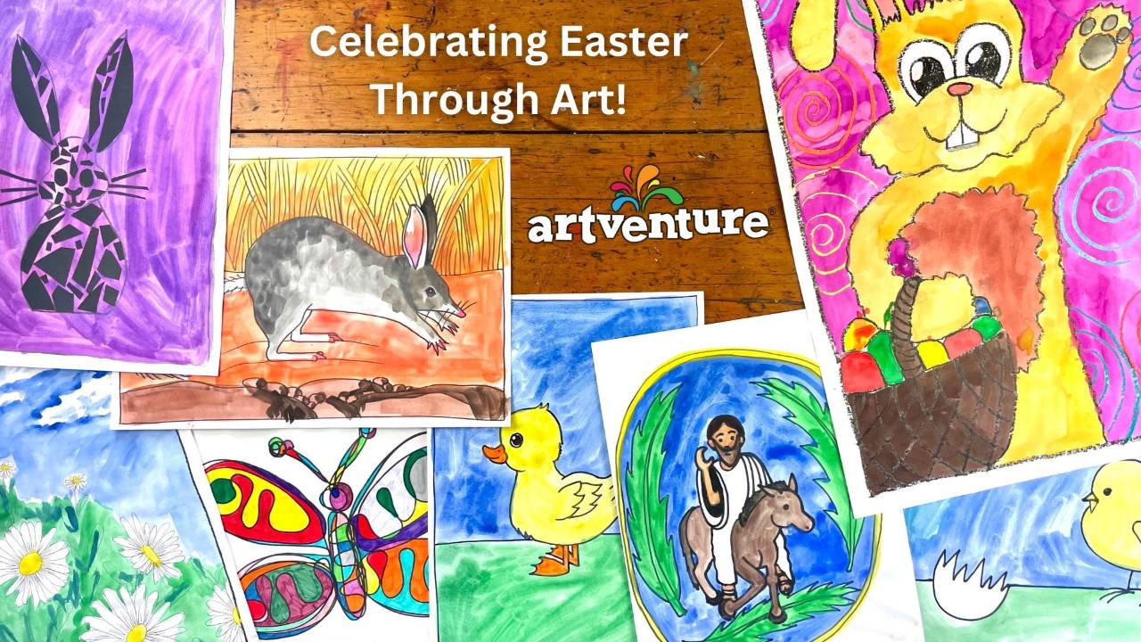 Celebrating Easter Through Art: FREE Creative Activities for Kids