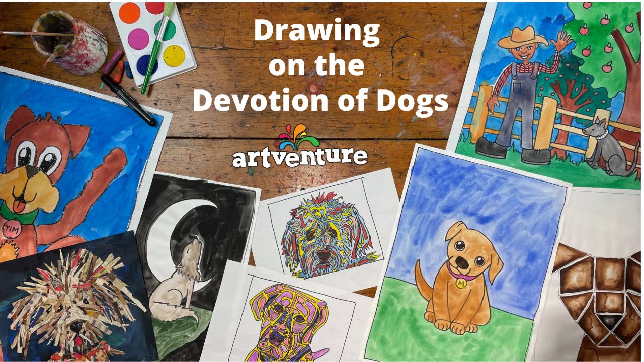 Drawing on the Devotion of Dogs - Learn how to draw dogs