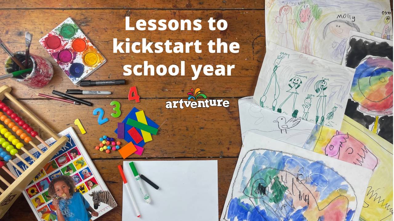Engaging children when they start school, arty ideas to help!
