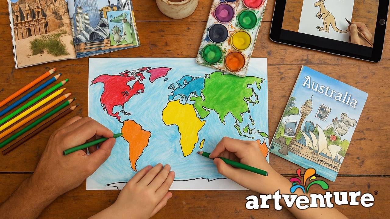 Creative Art Projects for Kids While Traveling | Artventure
