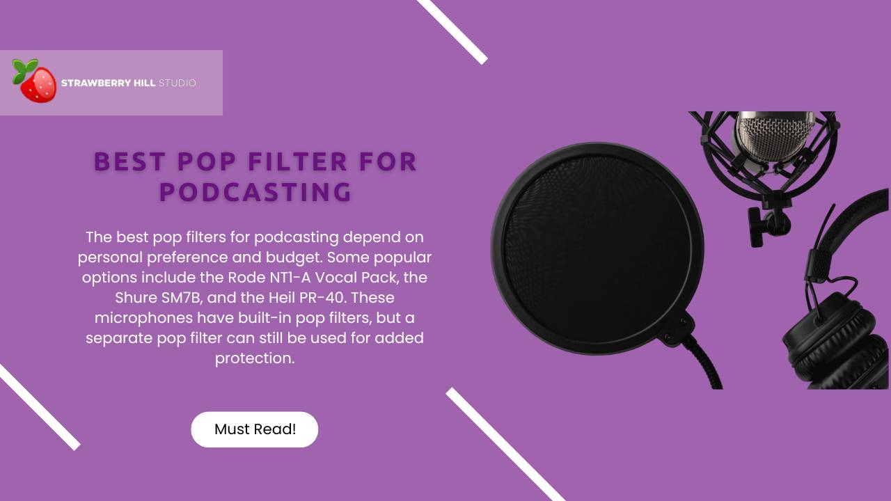 Best Pop Filters for Podcasting - Expert Reviews & Buying Guide
