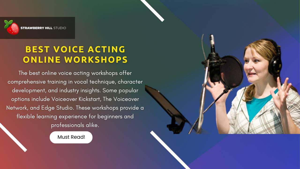 Discover the Best Voice Acting Online Workshops
