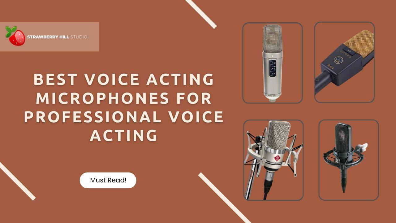 Find the Best Voice Acting Microphones for Professional Voice Acting
