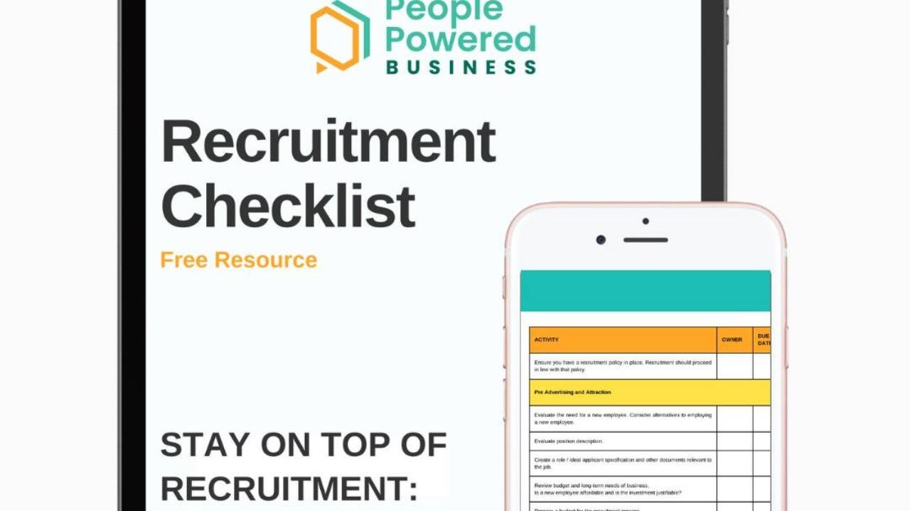 Recruitment Checklist