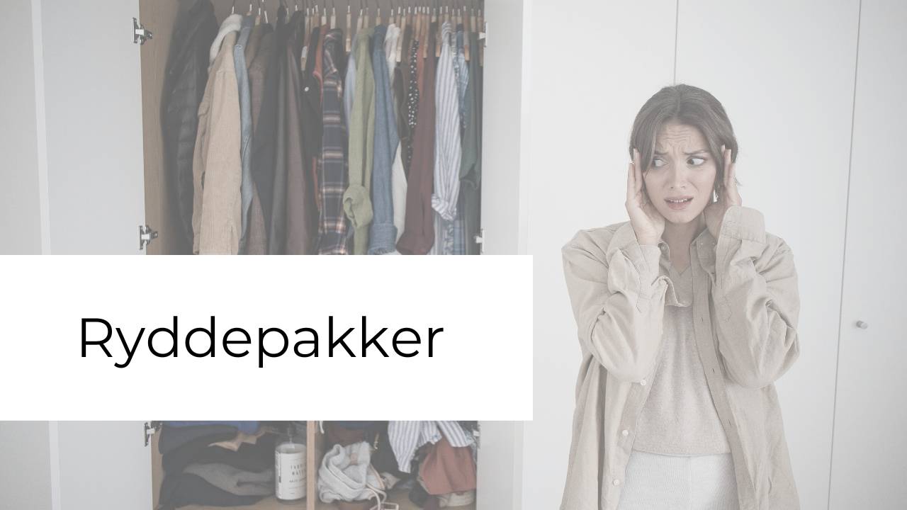 Praktisk ryddehjelp for deg eller sammen med deg