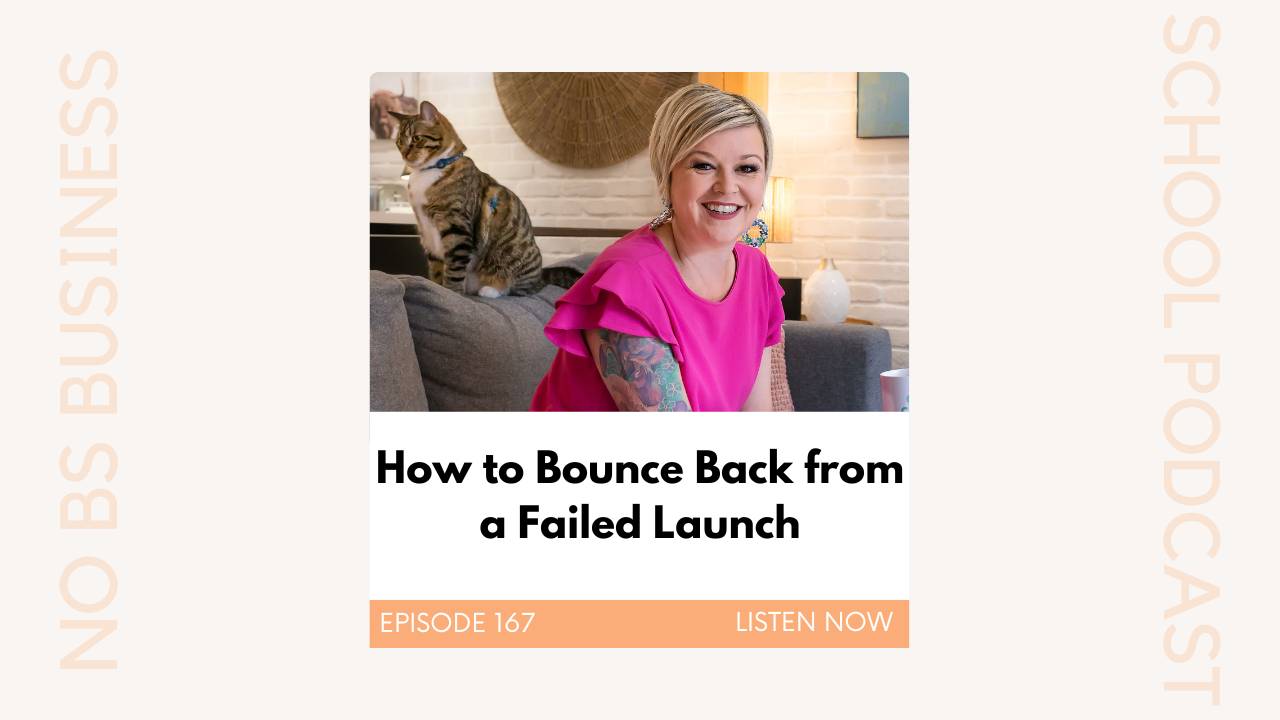 How to Bounce Back from a Failed Launch