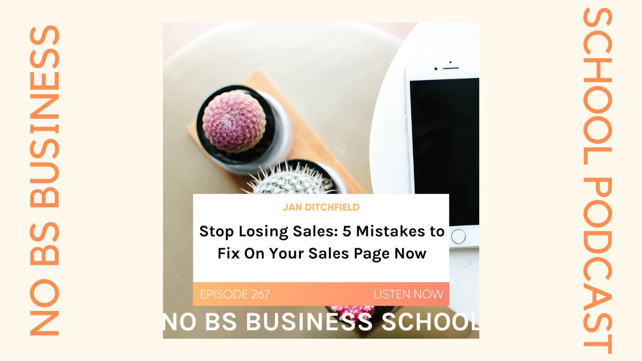 Stop Losing Sales: 5 Mistakes to Fix On Your Sales Page Now