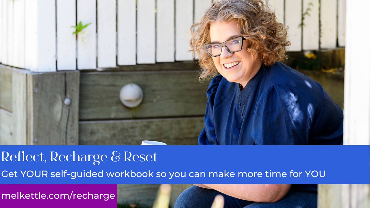 Get the workbook to Reflect, Recharge & Reset