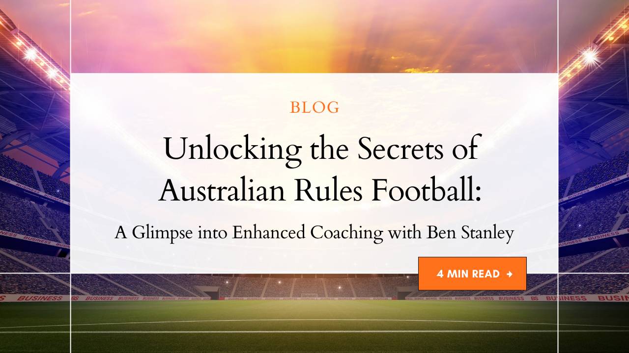 Unlocking the Secrets of Australian Rules Football