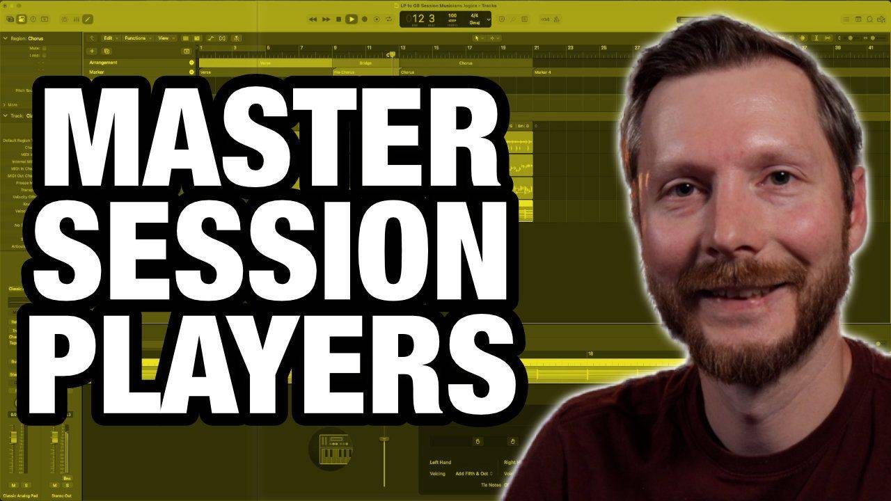 Logic Pro Session Musicians and Chord Track