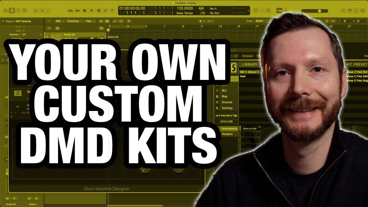 3 Ways To Load Custom Sounds In Drum Machine Designer In Logic Pro