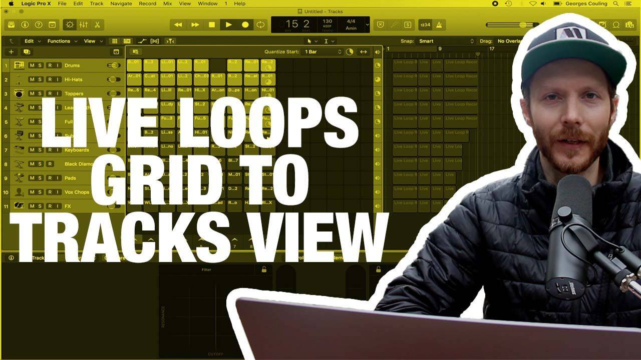 Record Your The Live Loops Performances in Logic Pro