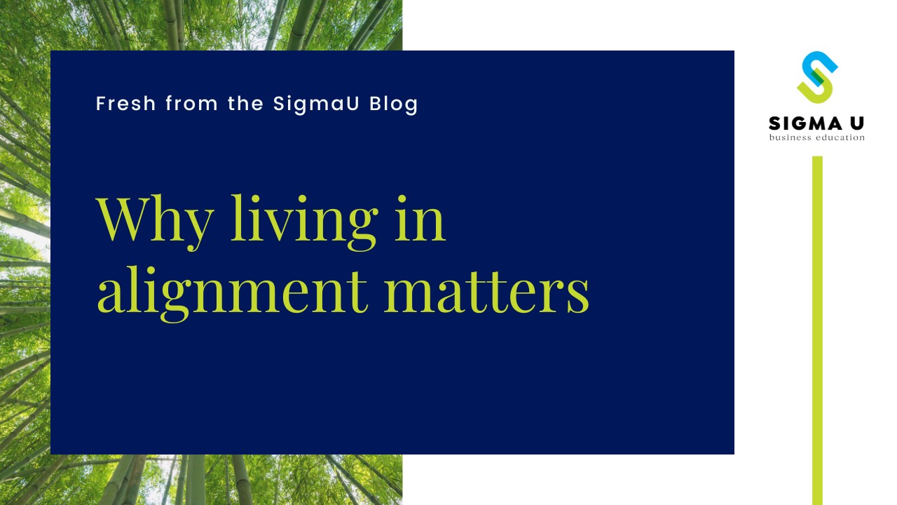 Why living in alignment matters
