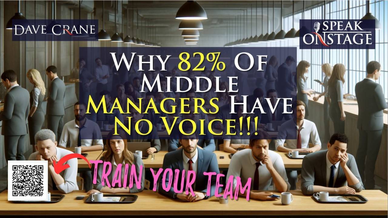 Why 82% of Middle Managers Feel Unheard | Speak Onstage