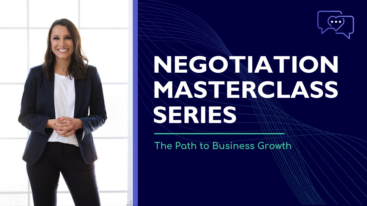 Negotiation Masterclass Series