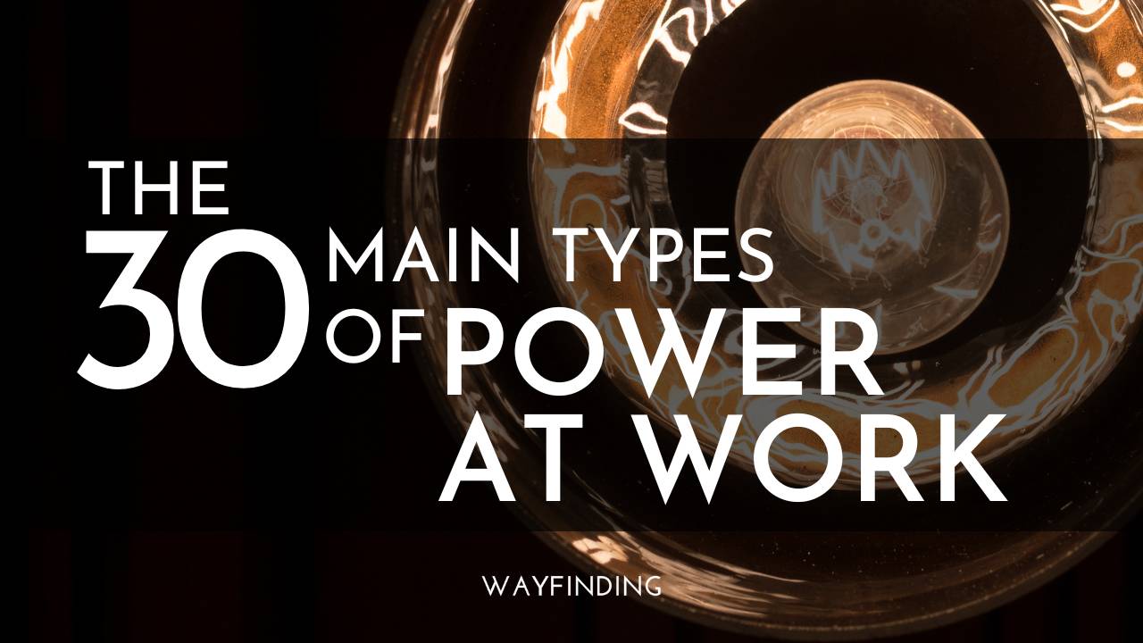 The 30 Main Types of Power at Work