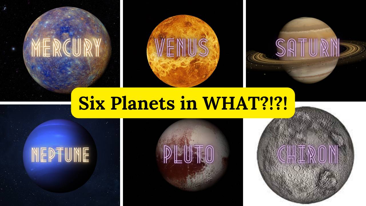 What are the six major planets doing this month?