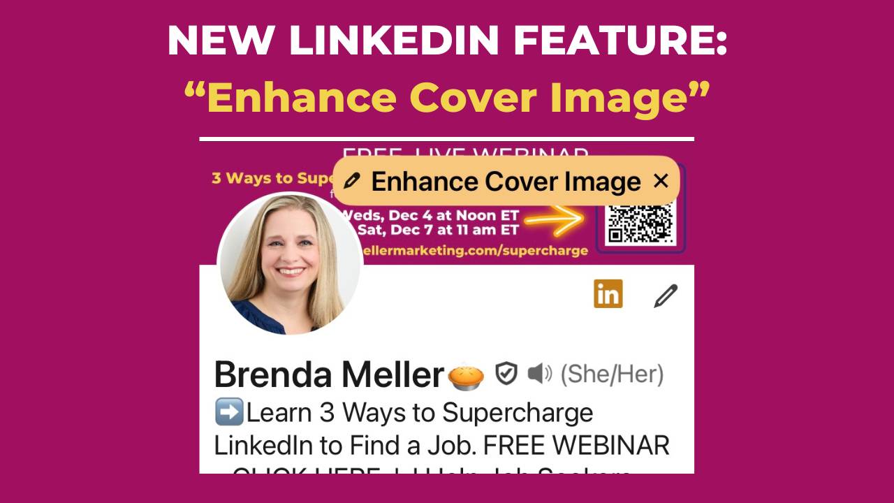 Enhance Cover Image - A New LinkedIn Feature