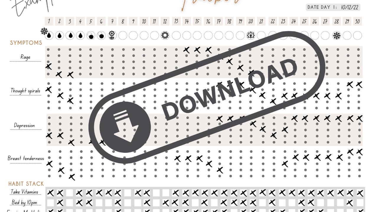 Track & Decode: PMDD Cycle Tracking Guide
