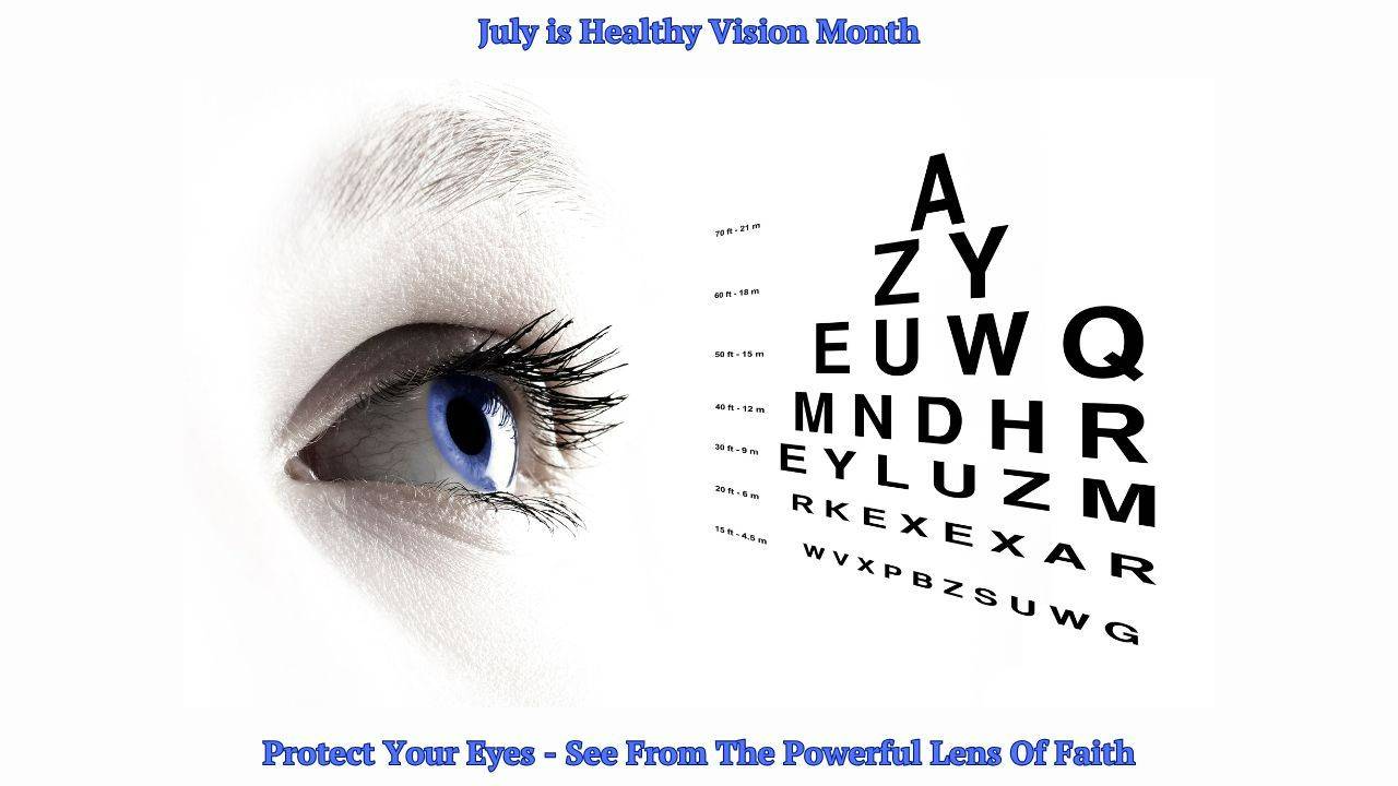 Protect Your Eyes - See From The Powerful Lens Of Faith