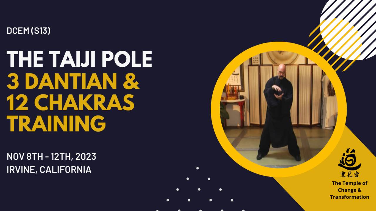 The Taiji Pole - 3 Dantian & 12 Chakras Training (S13)