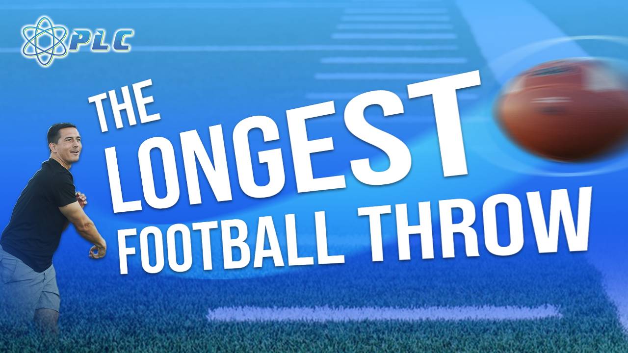 The Longest Football Throw: How Can You Get There