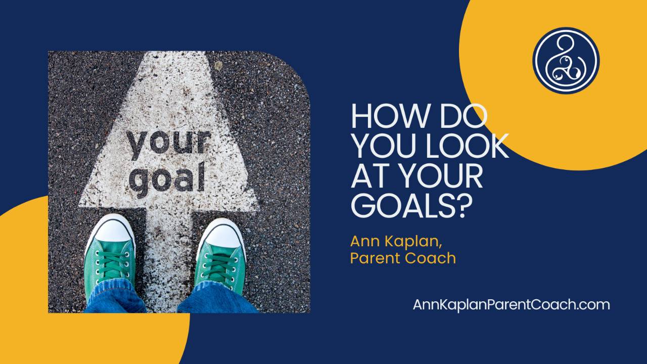 How do You Look at Your Goals