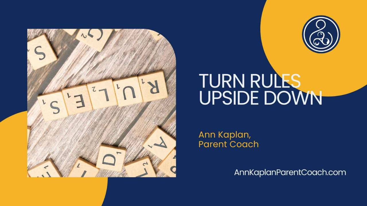 Turn Rules Upside Down
