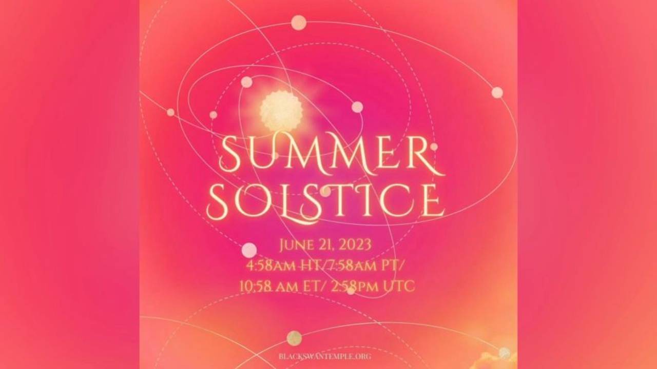 June 21, 2023 - Summer Solstice is Here!