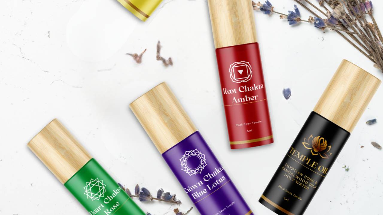 Temple Oil & 7 Chakra Oil Kit