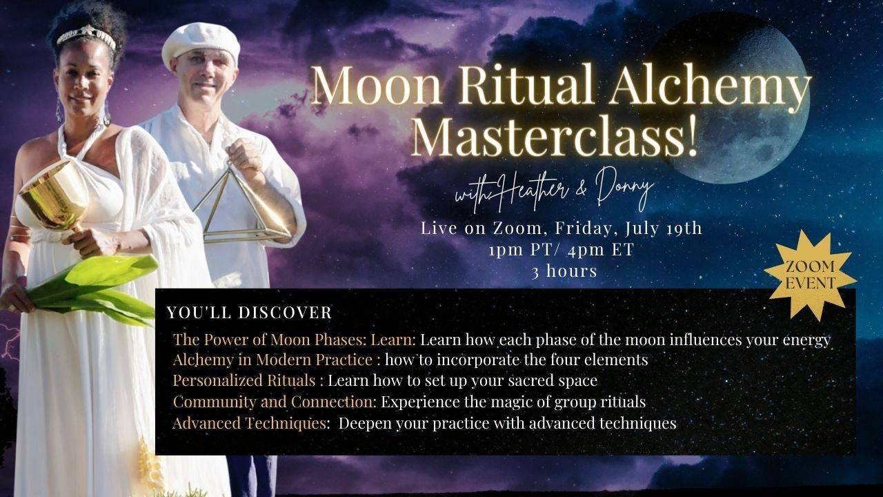 Moon Ritual Alchemy Masterclass