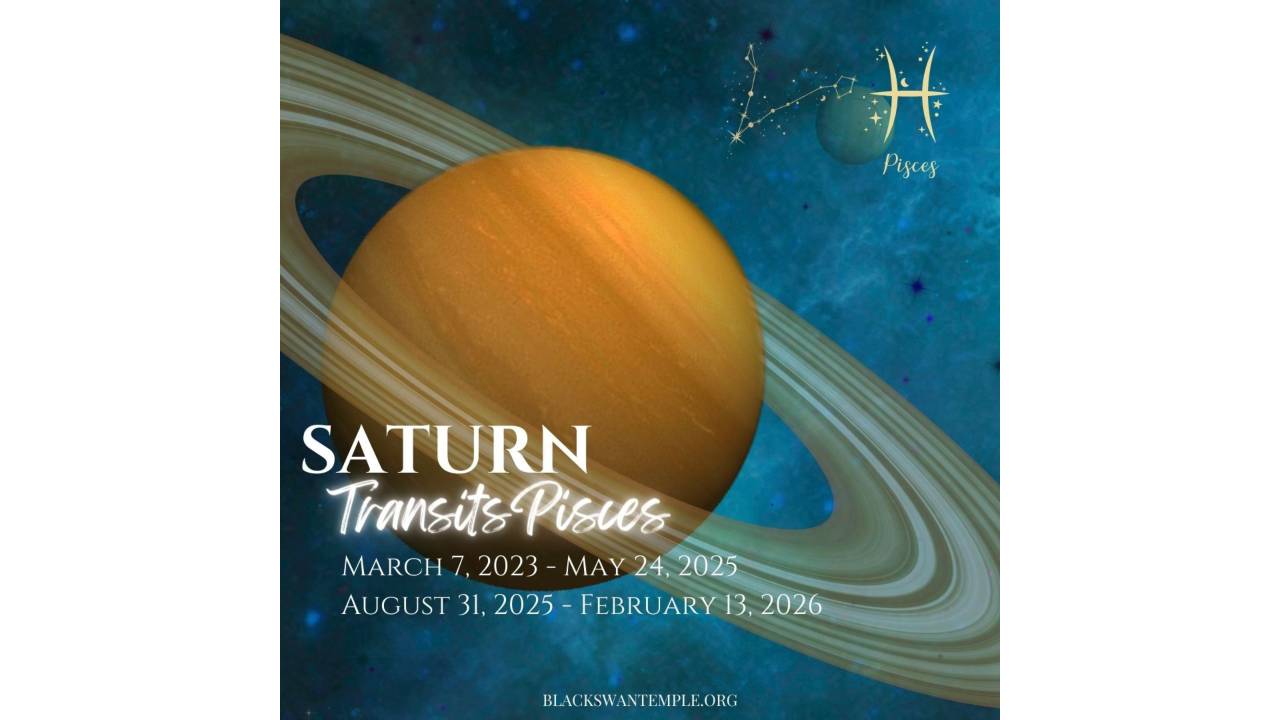 Embrace the Lessons for Your Soul's Evolution this Saturn in Pisces