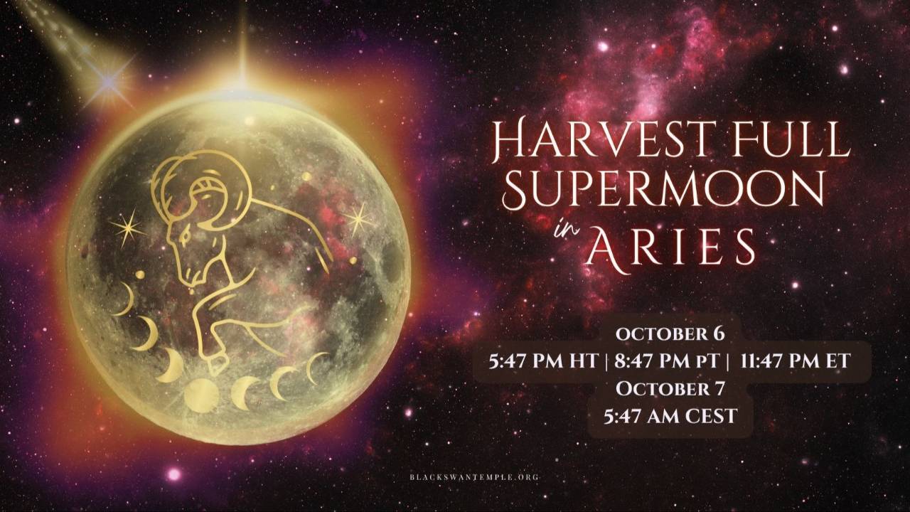 October 6/7 2025 - Harvest Supermoon ::: Sovereignty • Courage • Truth